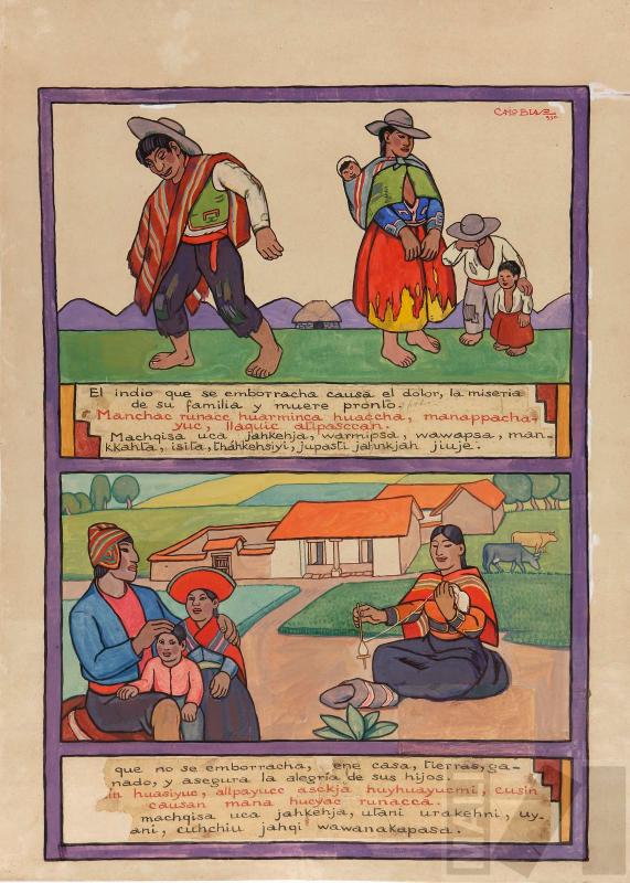 Les affiches pédagogiques de Camilo Blas | Mon Pérou